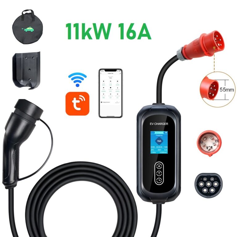 Mobile Wallbox 11kW Ladestation für Elektroauto - MobileWallbox.de